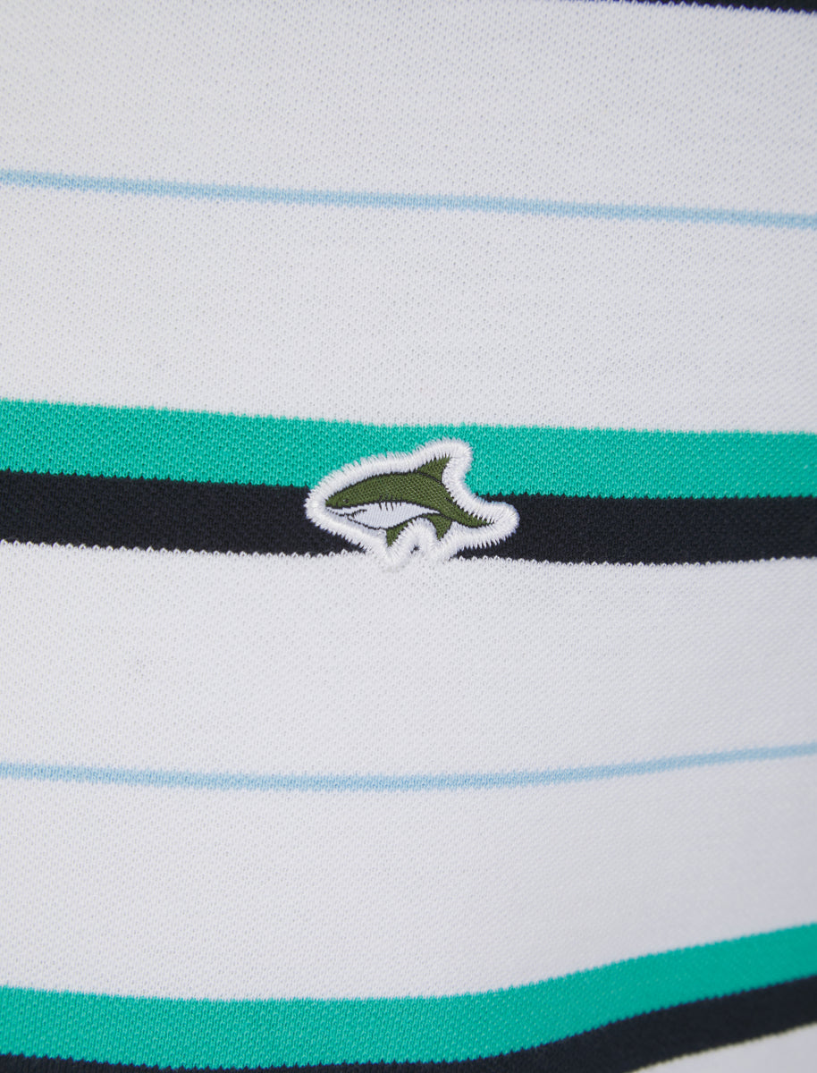 Lant Cotton Striped Polo Shirt – Le Shark Official